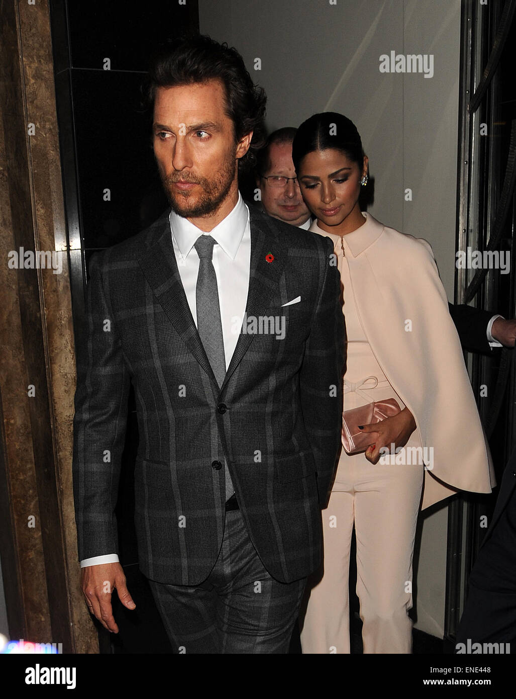 Matthew McConaughey and Camila Alves leave Claridge's Featuring ...