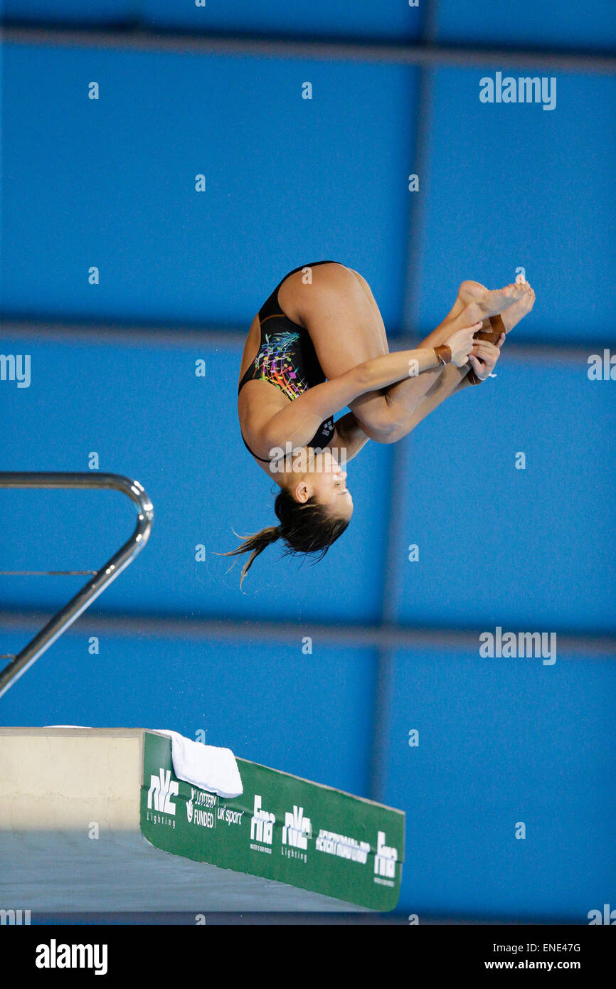 London, UK. 03rd May, 2015. FINA World Series Diving. Women's 10m ...