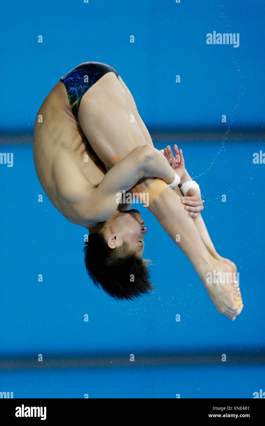London, UK. 03rd May, 2015. FINA World Series Diving. Men's 10m ...