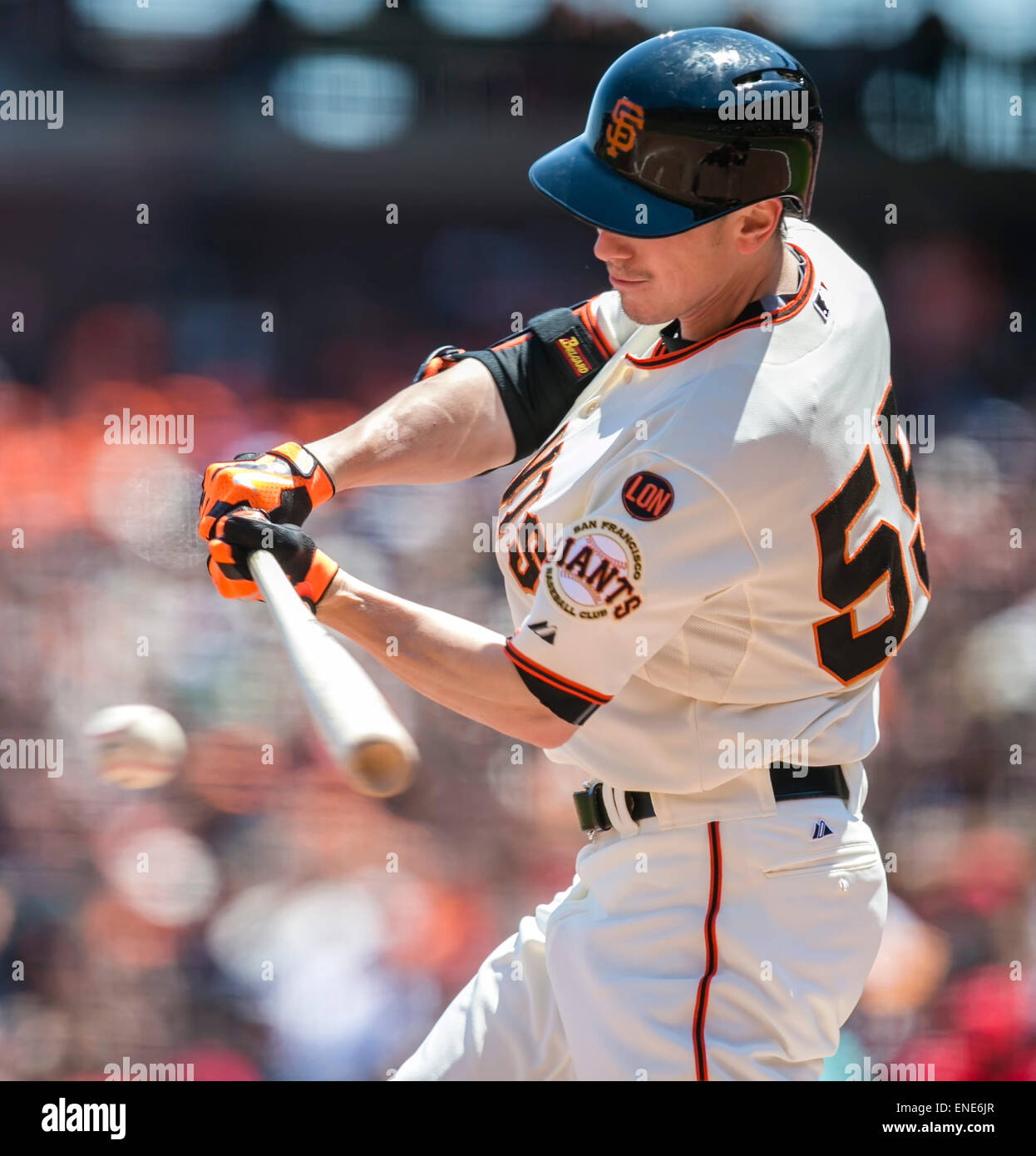 San Francisco CA. 03rd May, 2015. San Francisco Giants starting pitcher ...