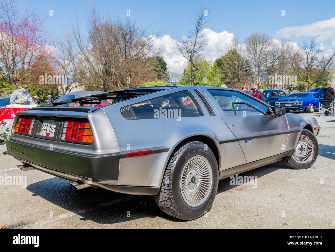 Delorean Car High Resolution Stock Photography and Images - Alamy