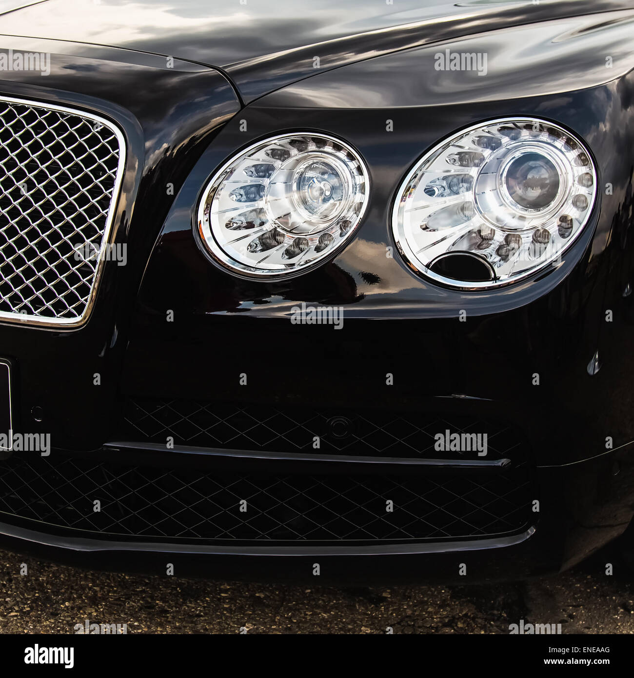 Front light of modern automobile Stock Photo - Alamy