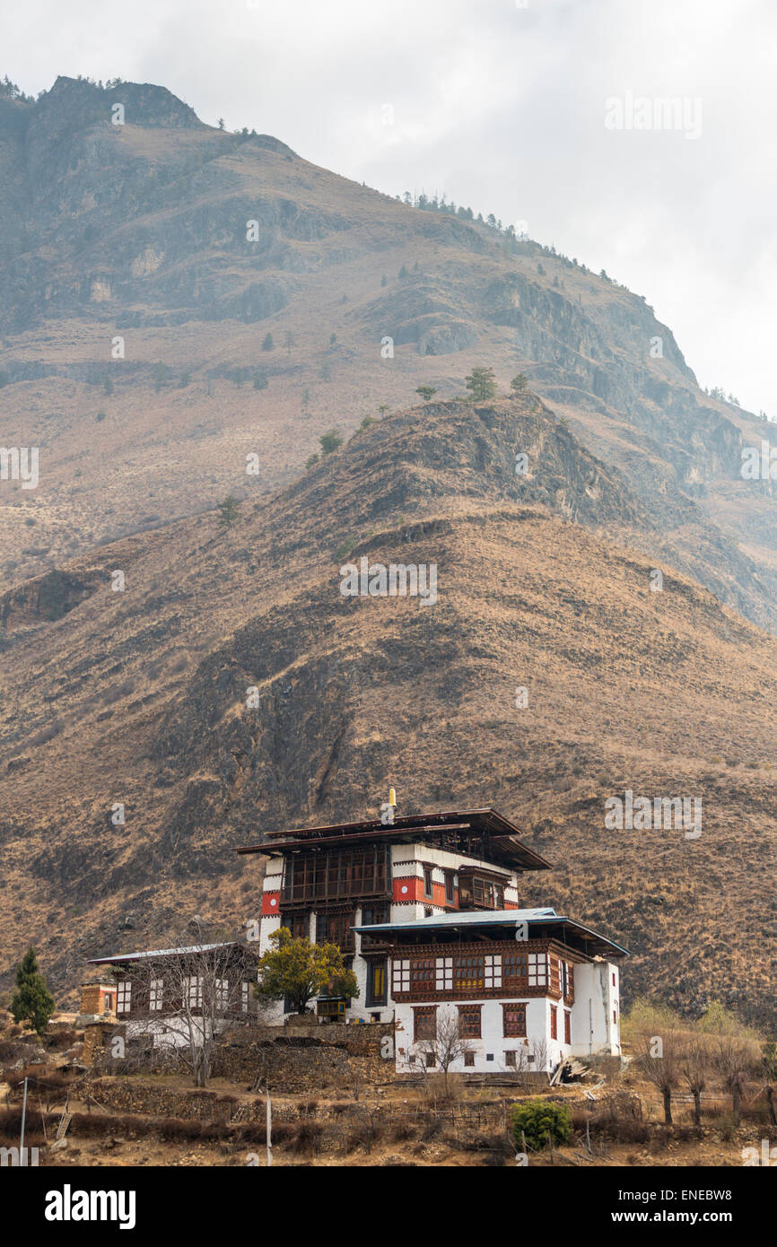 Paro bhutan temple hi-res stock photography and images - Alamy
