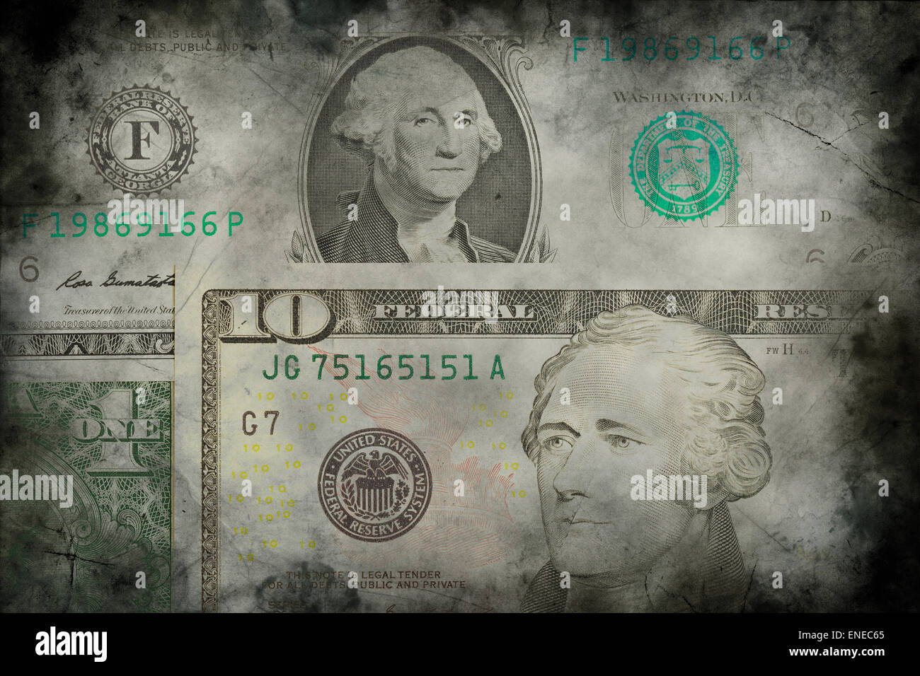 USA dollar money banknotes texture background or backdrop, grunge ...