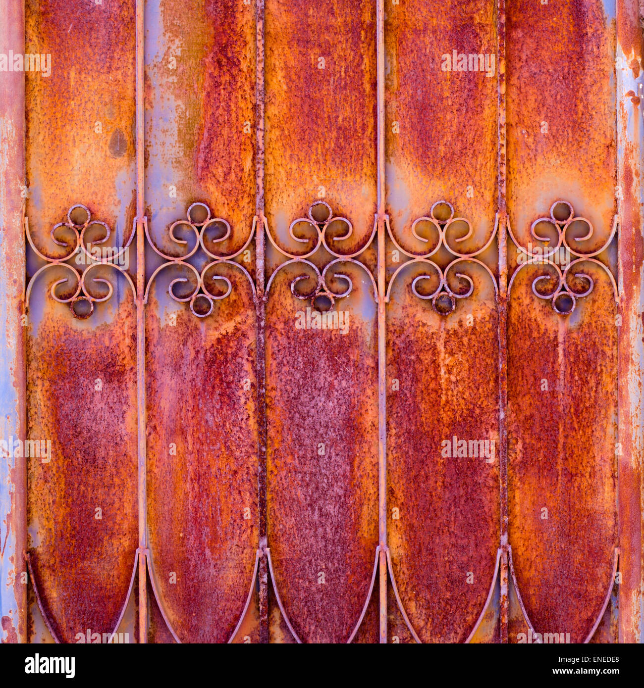 very old rust door brown color background texture Stock Photo - Alamy