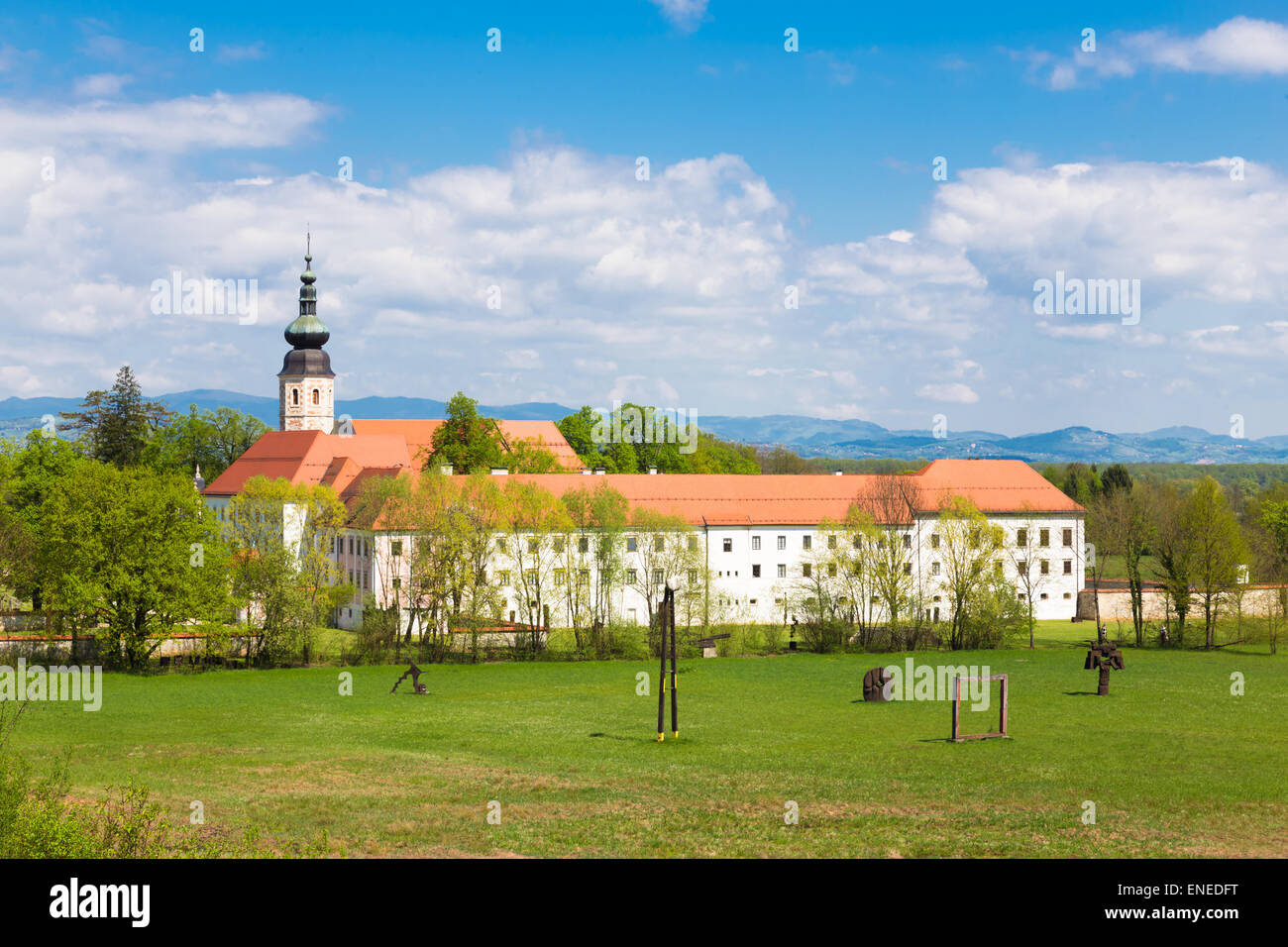 Monastery Kostanjevica na Krki, Slovenia, Europe Stock Photo - Alamy