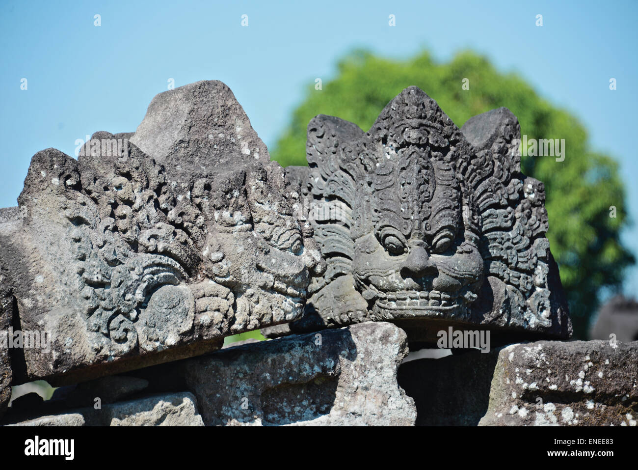 Statue Relief at Candi Prambanan, Indonesia Stock Photo - Alamy
