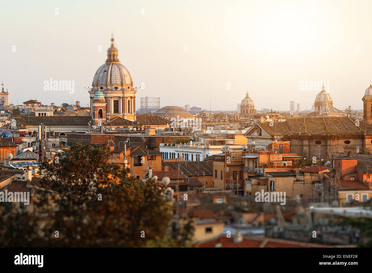 Panorama view of rome hi-res stock photography and images - Alamy