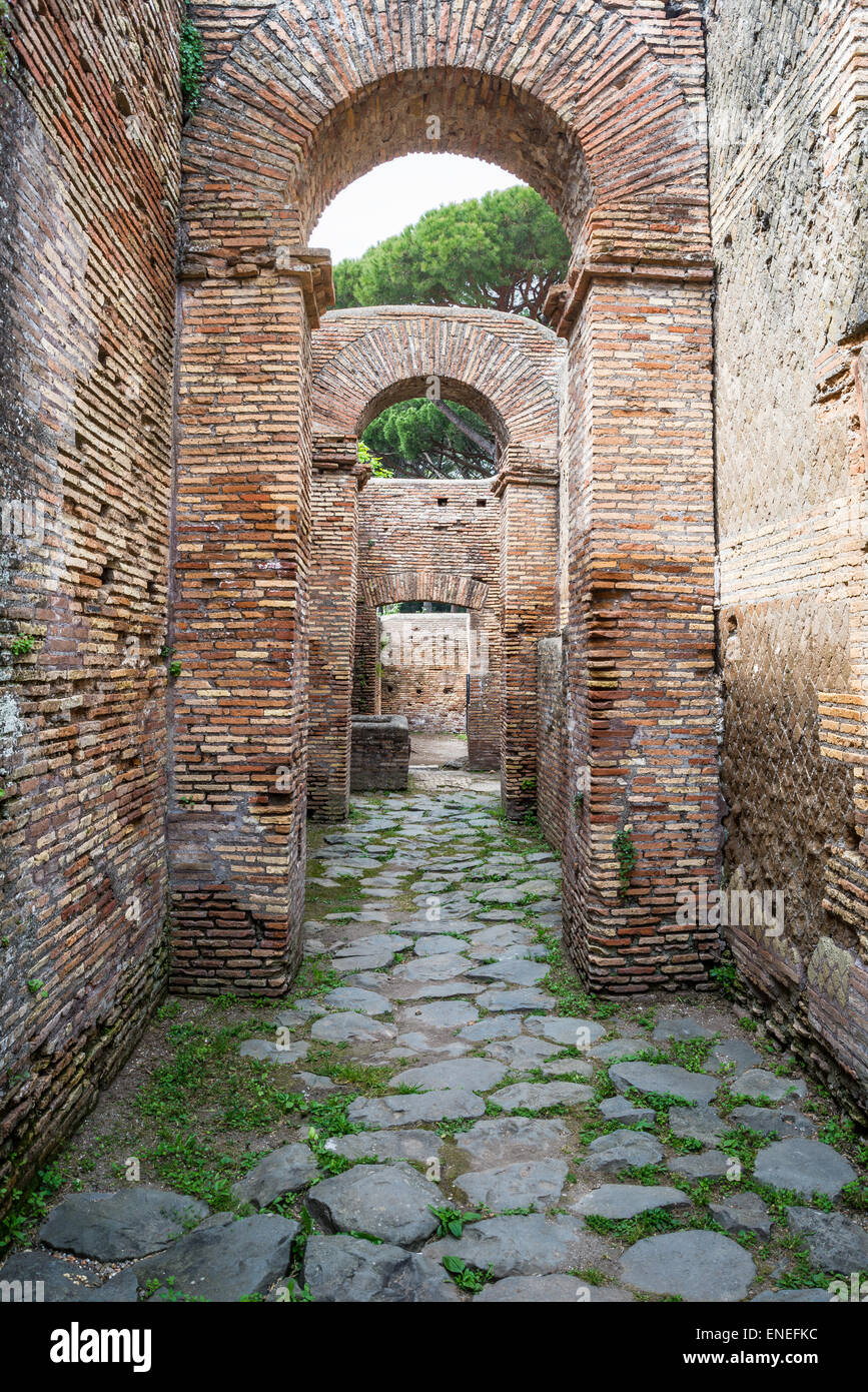 Roman brick walls hi-res stock photography and images - Alamy