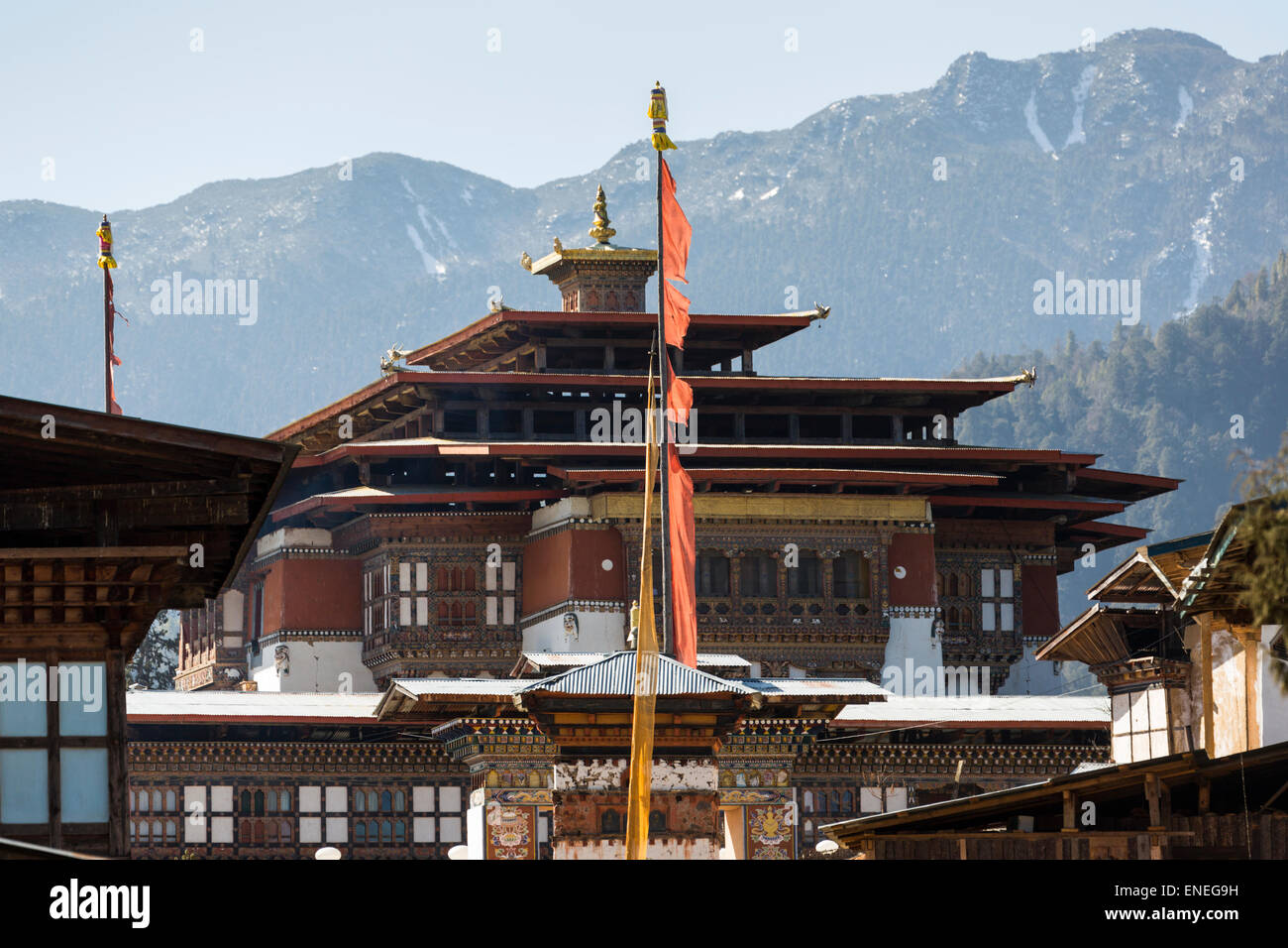 Gangtey goemba monastery hi-res stock photography and images - Alamy