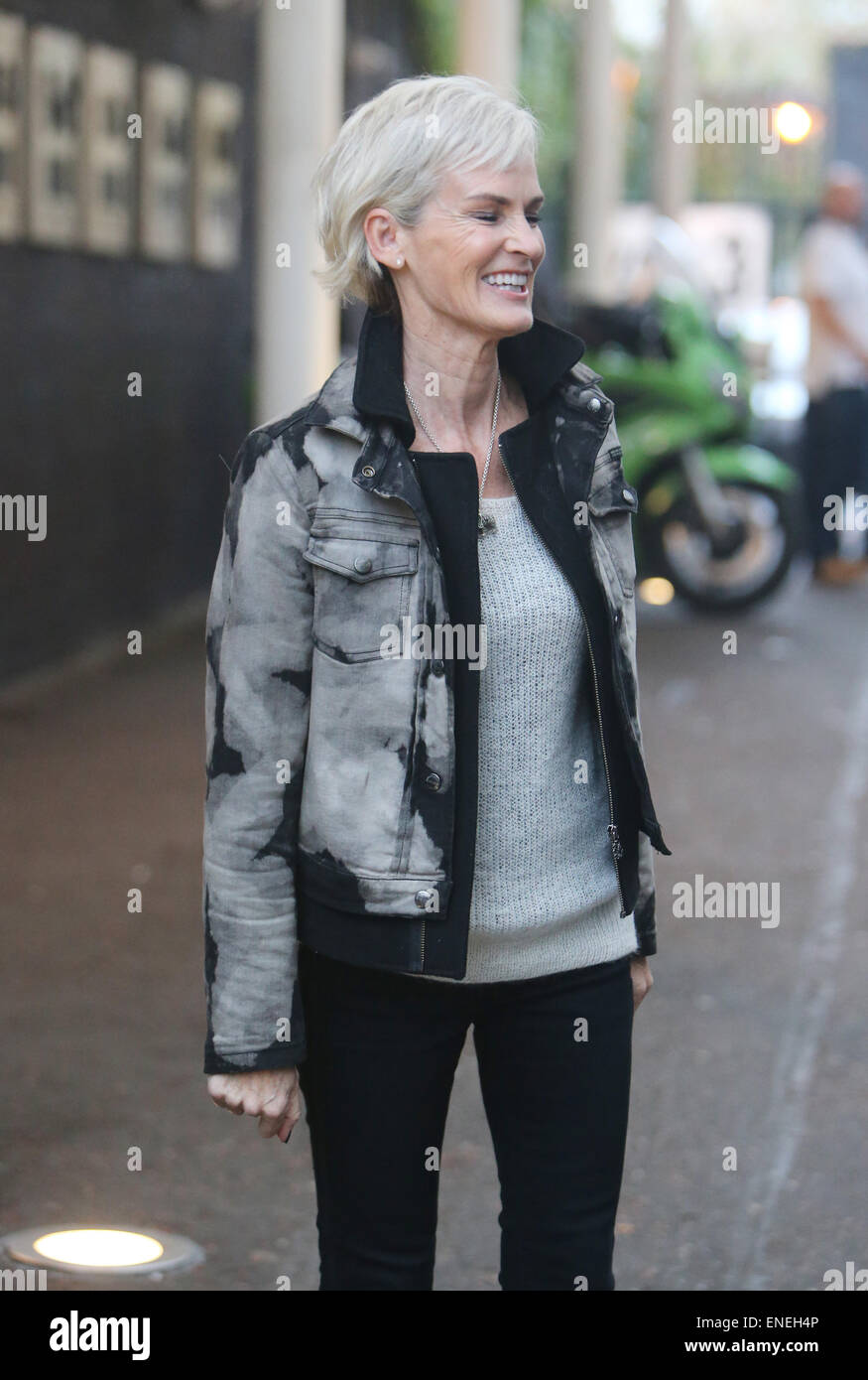 Judy Murray outside the ITV Studios Featuring: Judy Murray Where ...