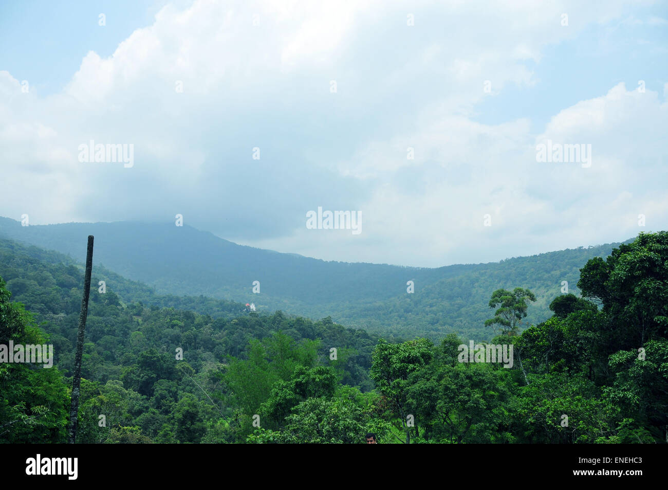Beautiful sky and hill Stock Photo - Alamy