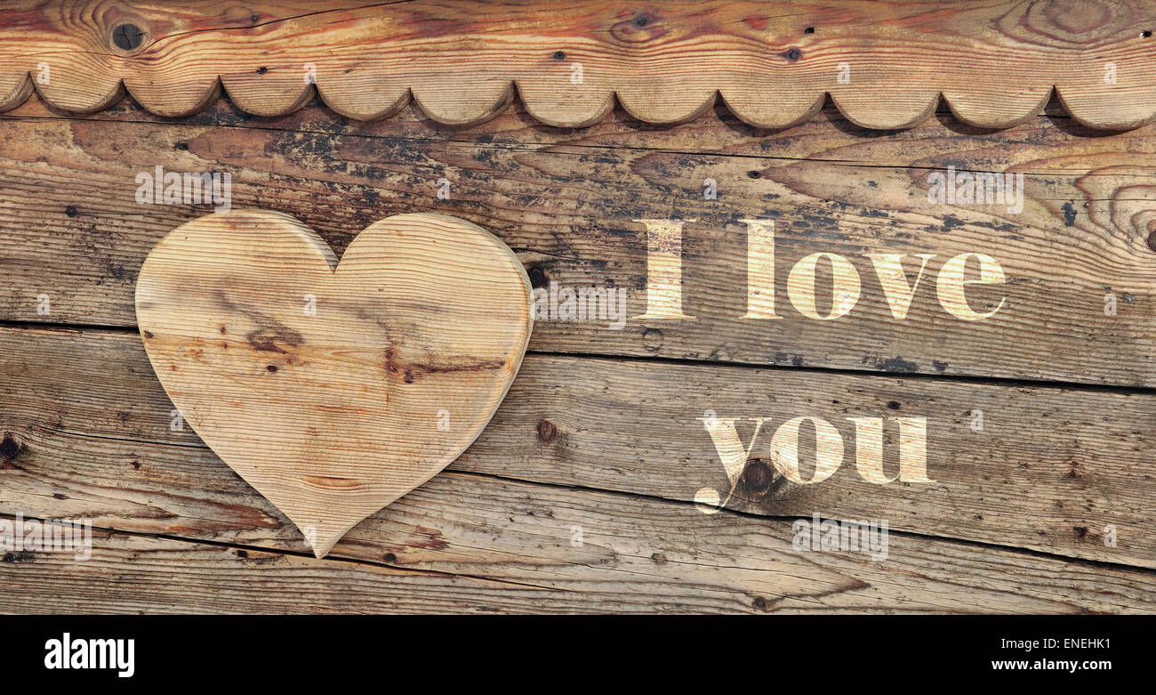 Heart for love message hi-res stock photography and images - Alamy