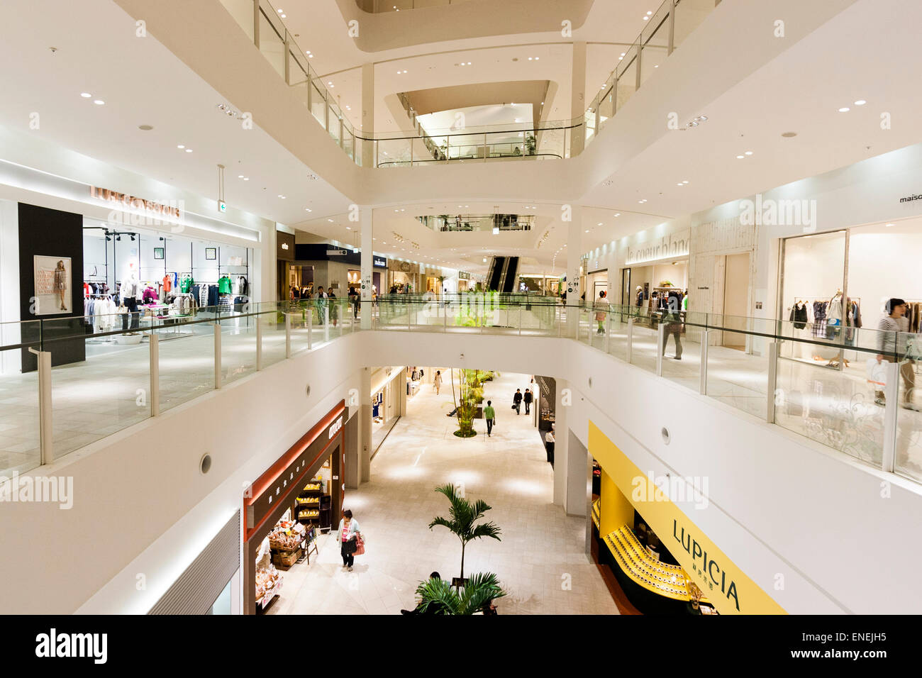 Japan nishinomiya shopping mall interior hi-res stock photography and ...