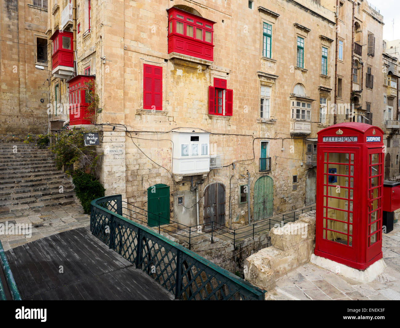 Building facade red telephone hi-res stock photography and images - Alamy