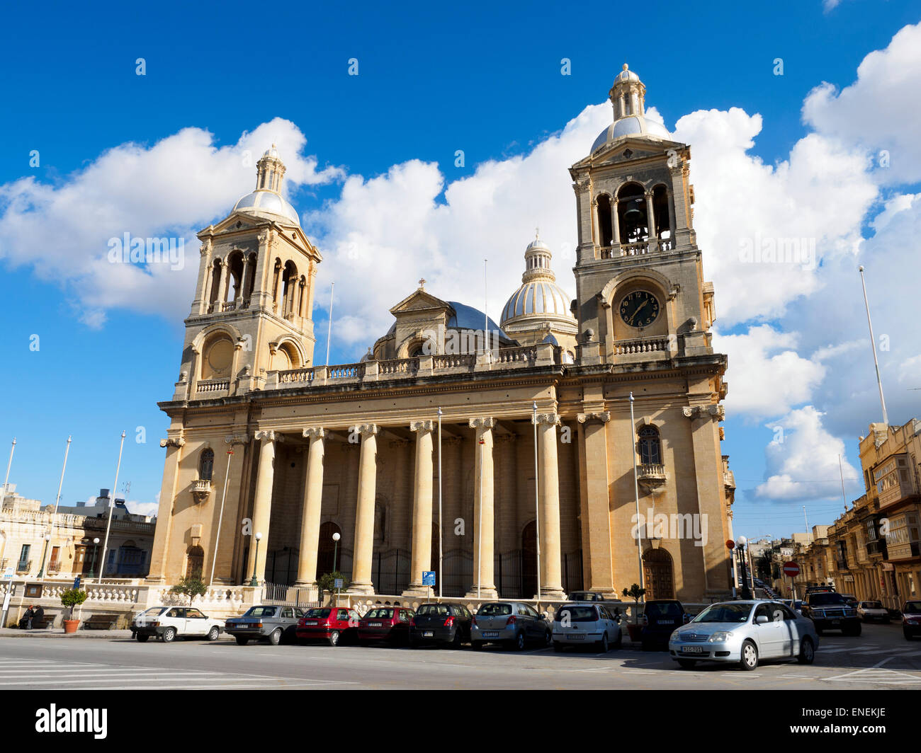 Church of Christ the King - Paola, Malta Stock Photo - Alamy