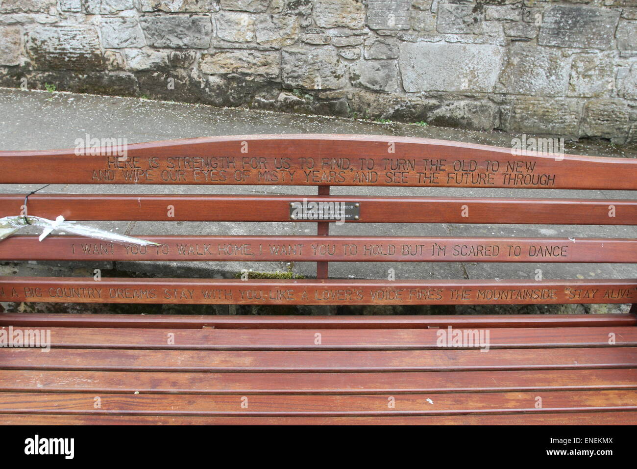 Stuart adamson memorial hi-res stock photography and images - Alamy