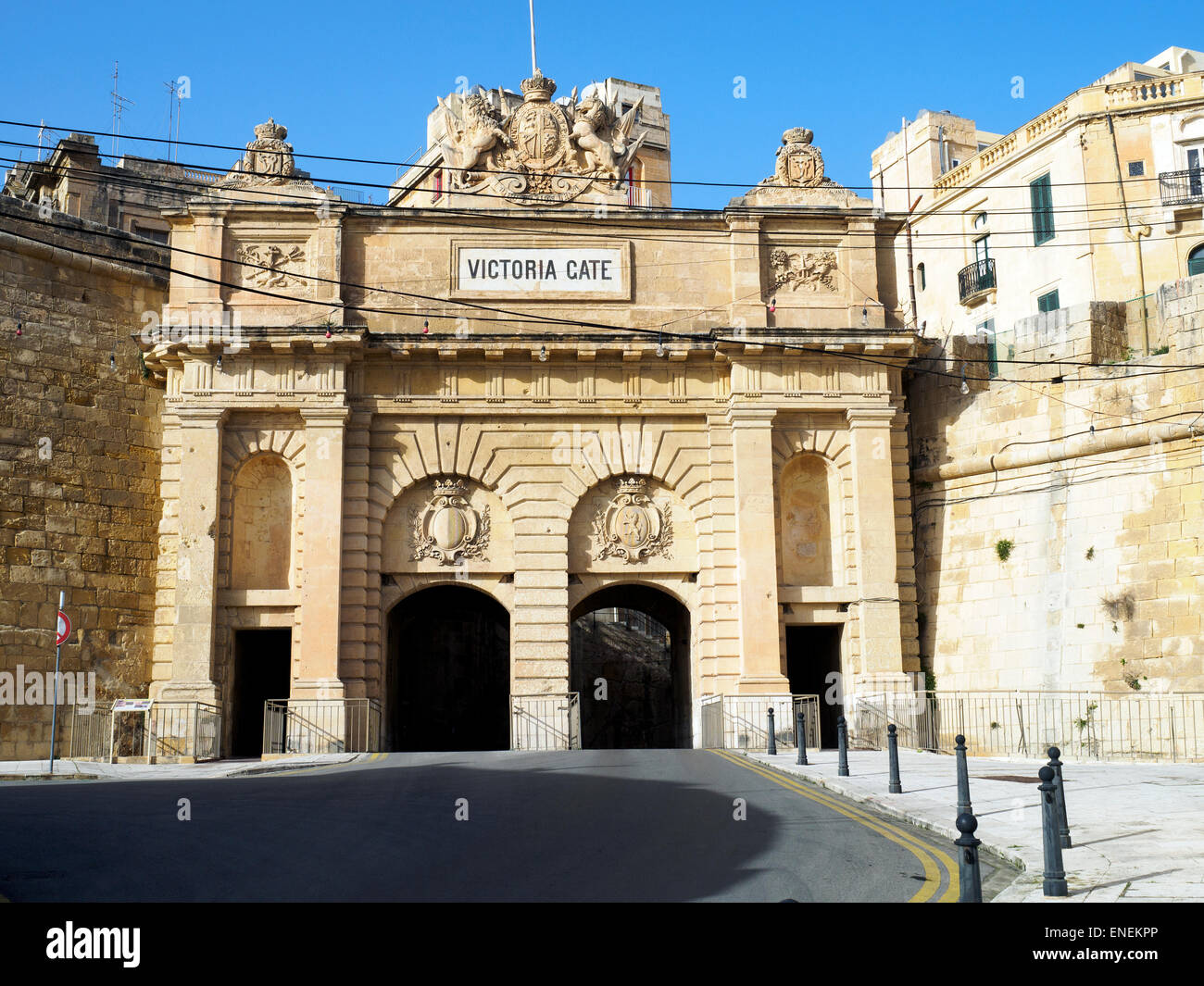 Victoria Gate Valletta Malta High Resolution Stock Photography and ...