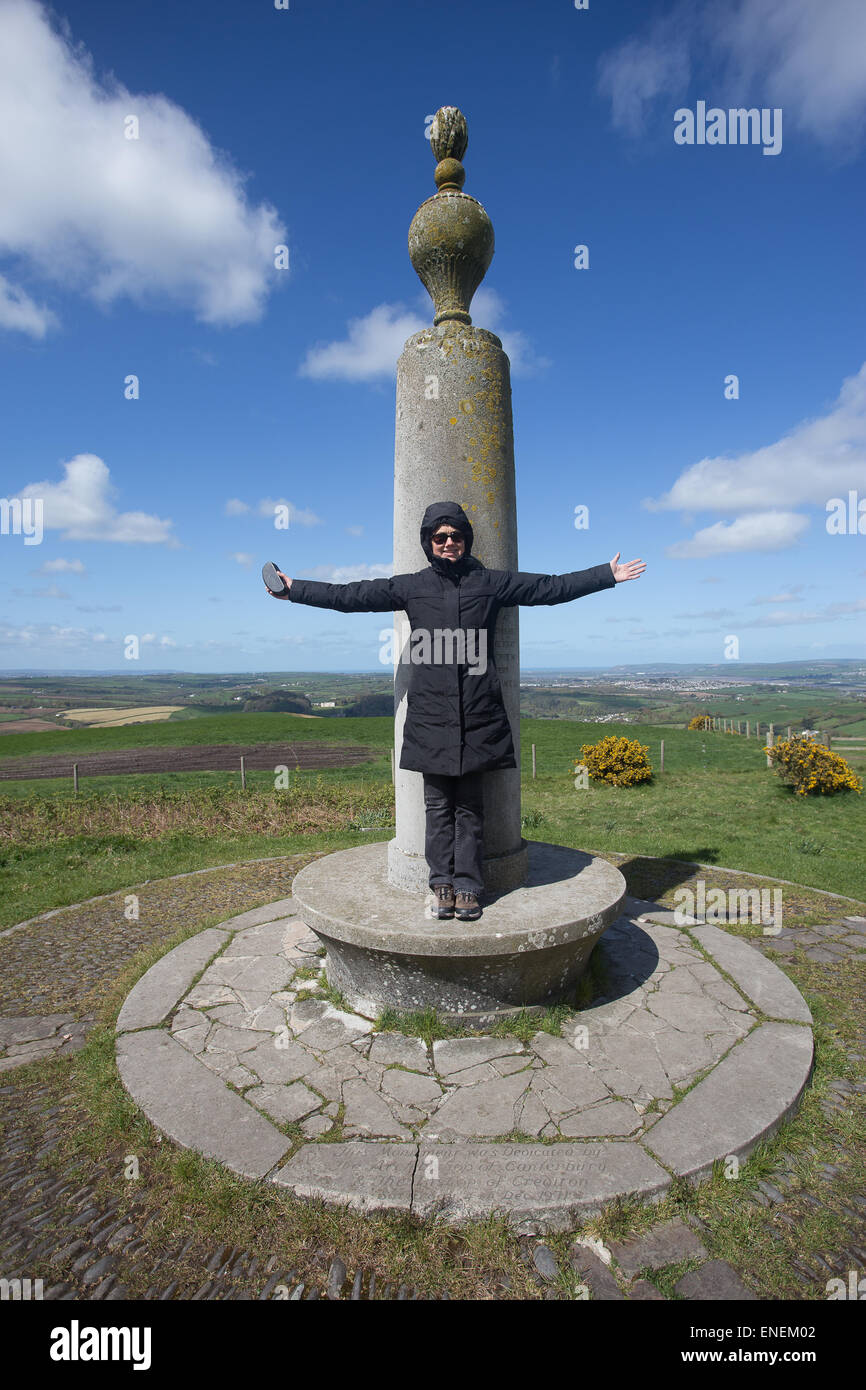 Codden Hill Bishops Tawton Barnstaple North Devon England UK Stock ...