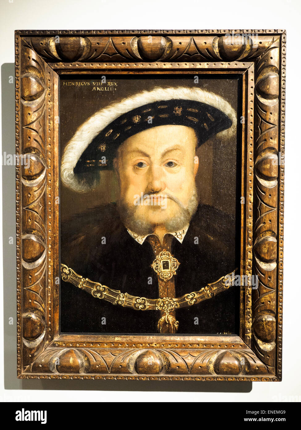 Portrait bust of Henry VIII (1491-1547) about 1536-37, after Hans ...