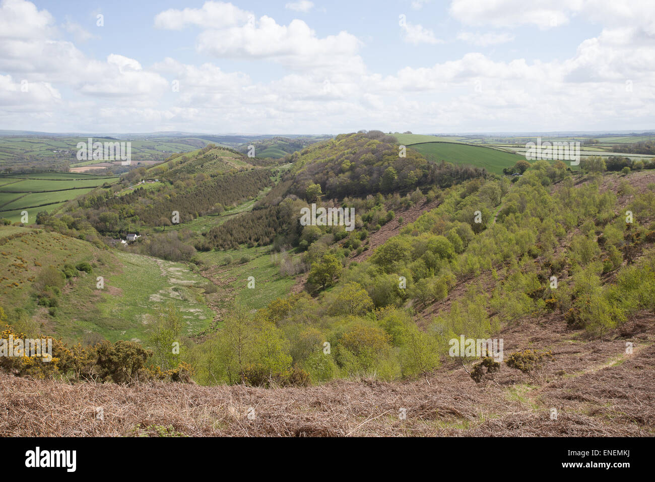 Codden Hill Bishops Tawton Barnstaple North Devon England UK Stock ...