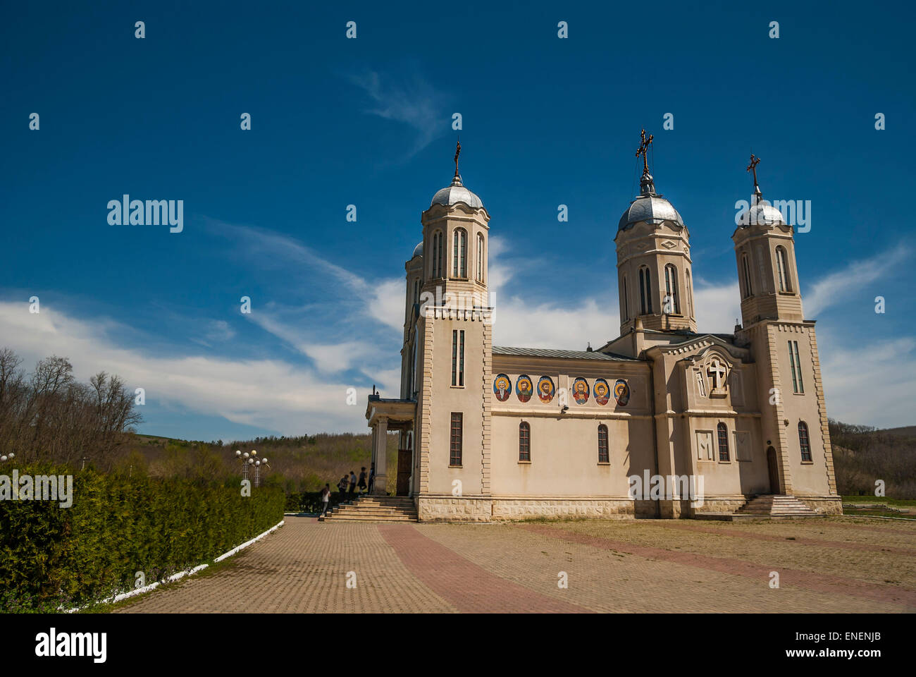 Saint Andrew's Monastery in Dobrogea County , Romania Stock Photo - Alamy