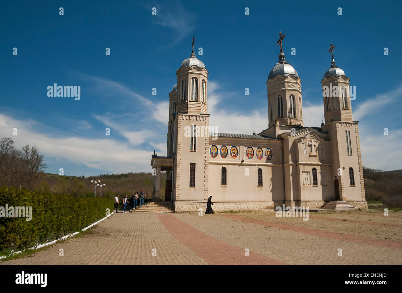 Saint Andrew's Monastery in Dobrogea County , Romania Stock Photo - Alamy
