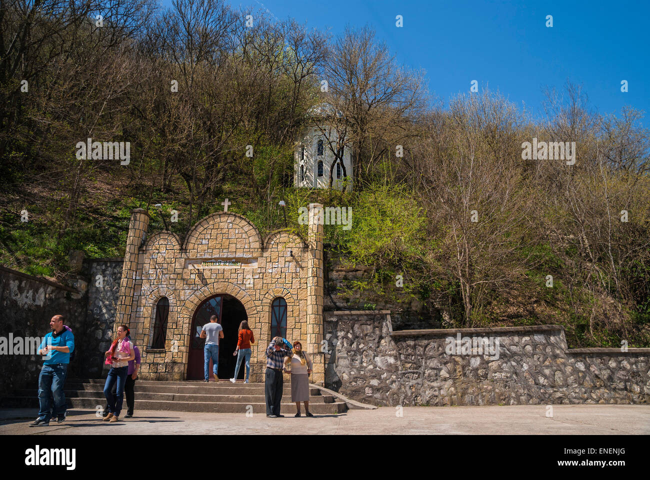 Saint Andrew's Monastery in Dobrogea County , Romania Stock Photo - Alamy