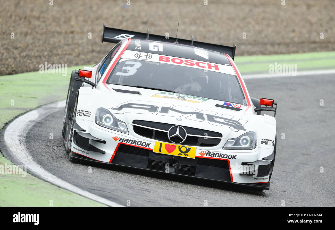 Paul di Resta of Team HWA in action in his Mercedes-AMG C63 during the ...