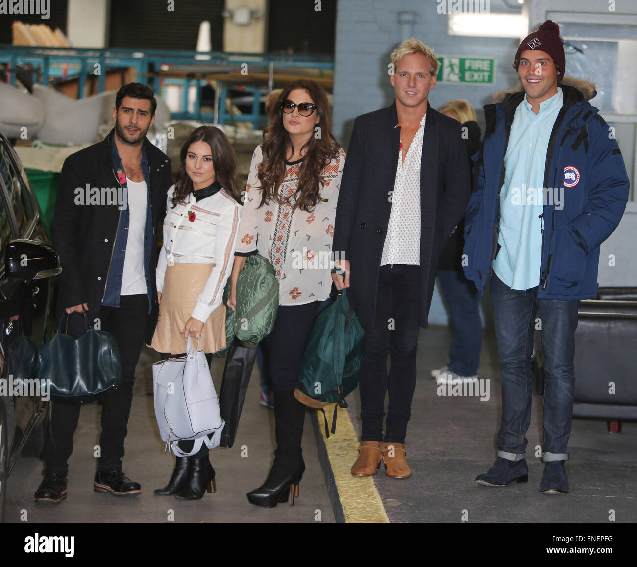 Made In Chelsea stars outside ITV Studios Featuring: Alik Alfus,Louise ...