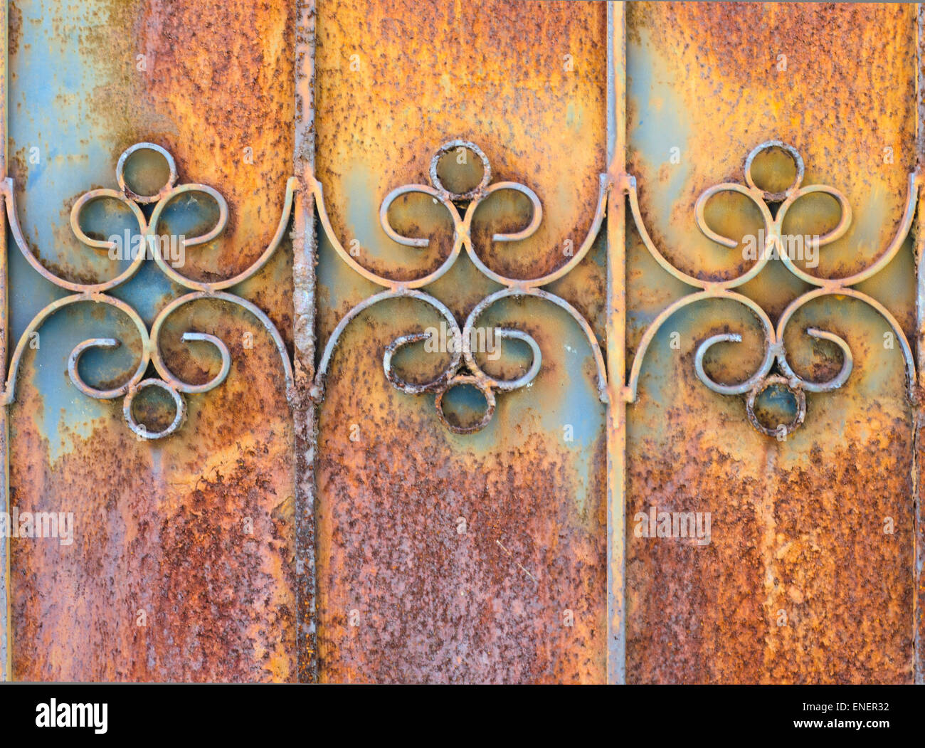 old rusty door texture background Stock Photo - Alamy