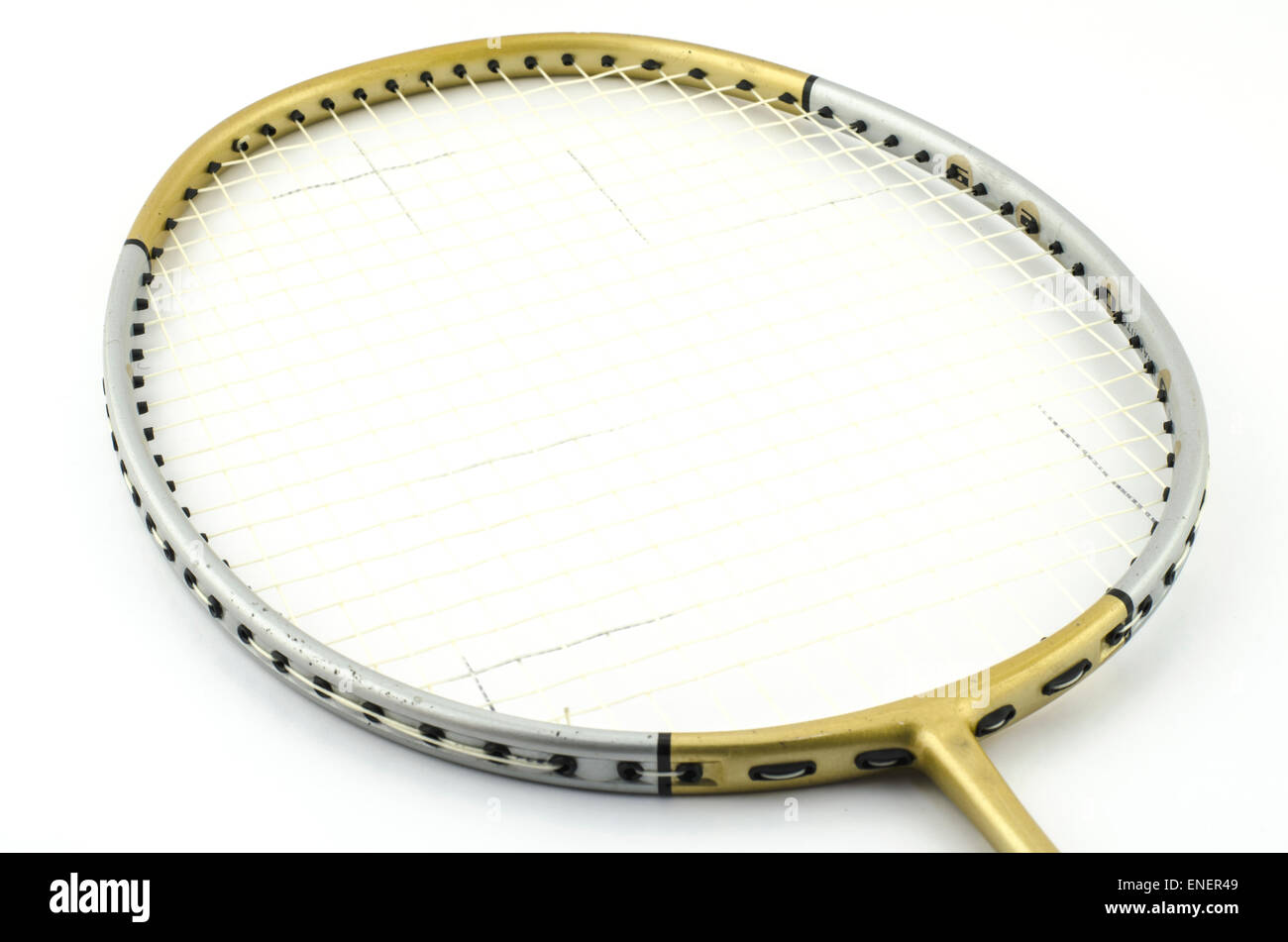 badminton isolated on white background Stock Photo - Alamy