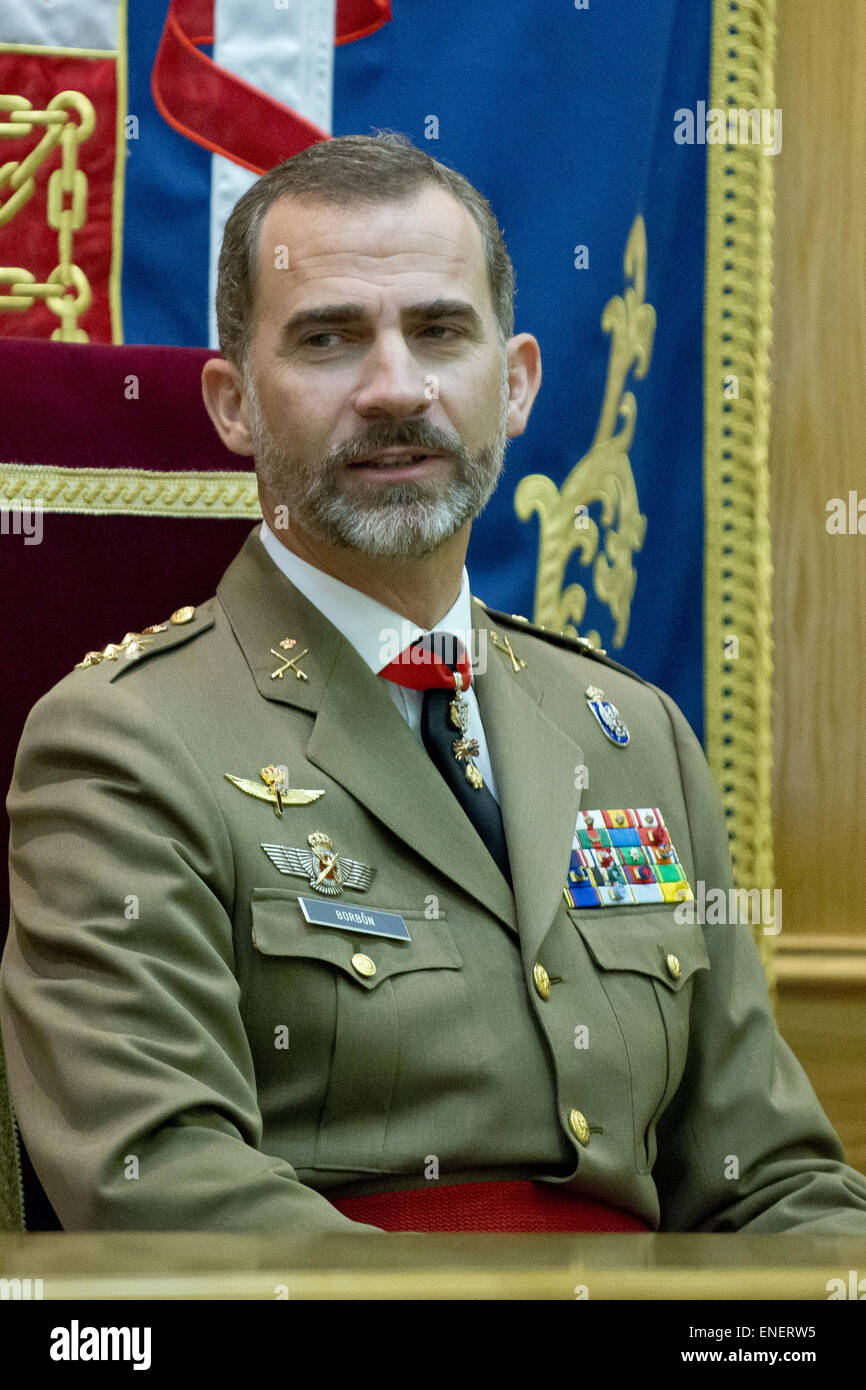 King Felipe VI of Spain attends the 50th anniversary of CESEDEN in ...