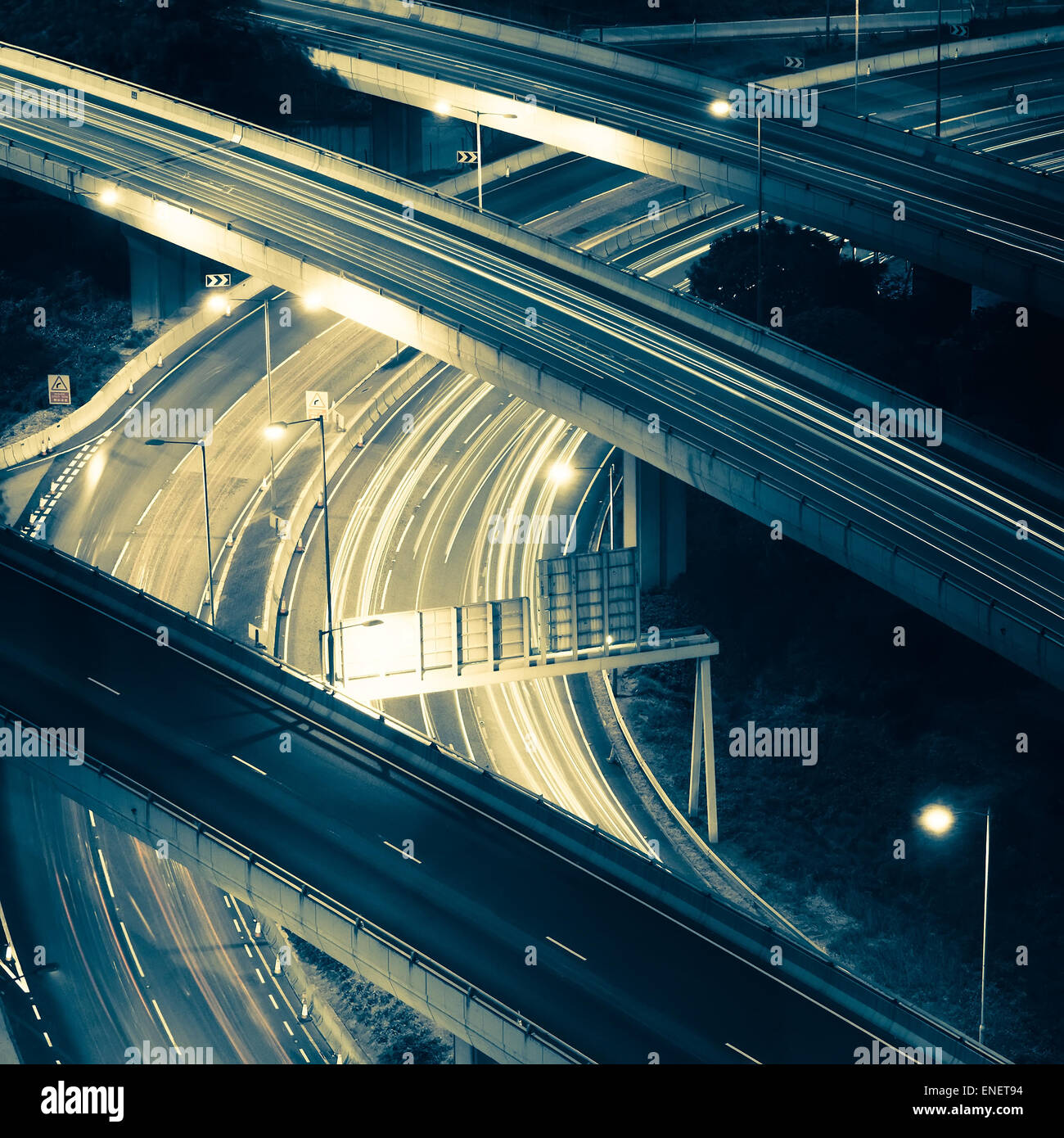 Beautiful city interchange in hi-res stock photography and images - Alamy