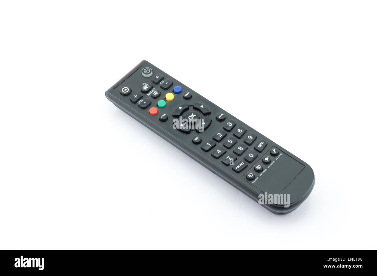 remote control isolated on white background Stock Photo - Alamy