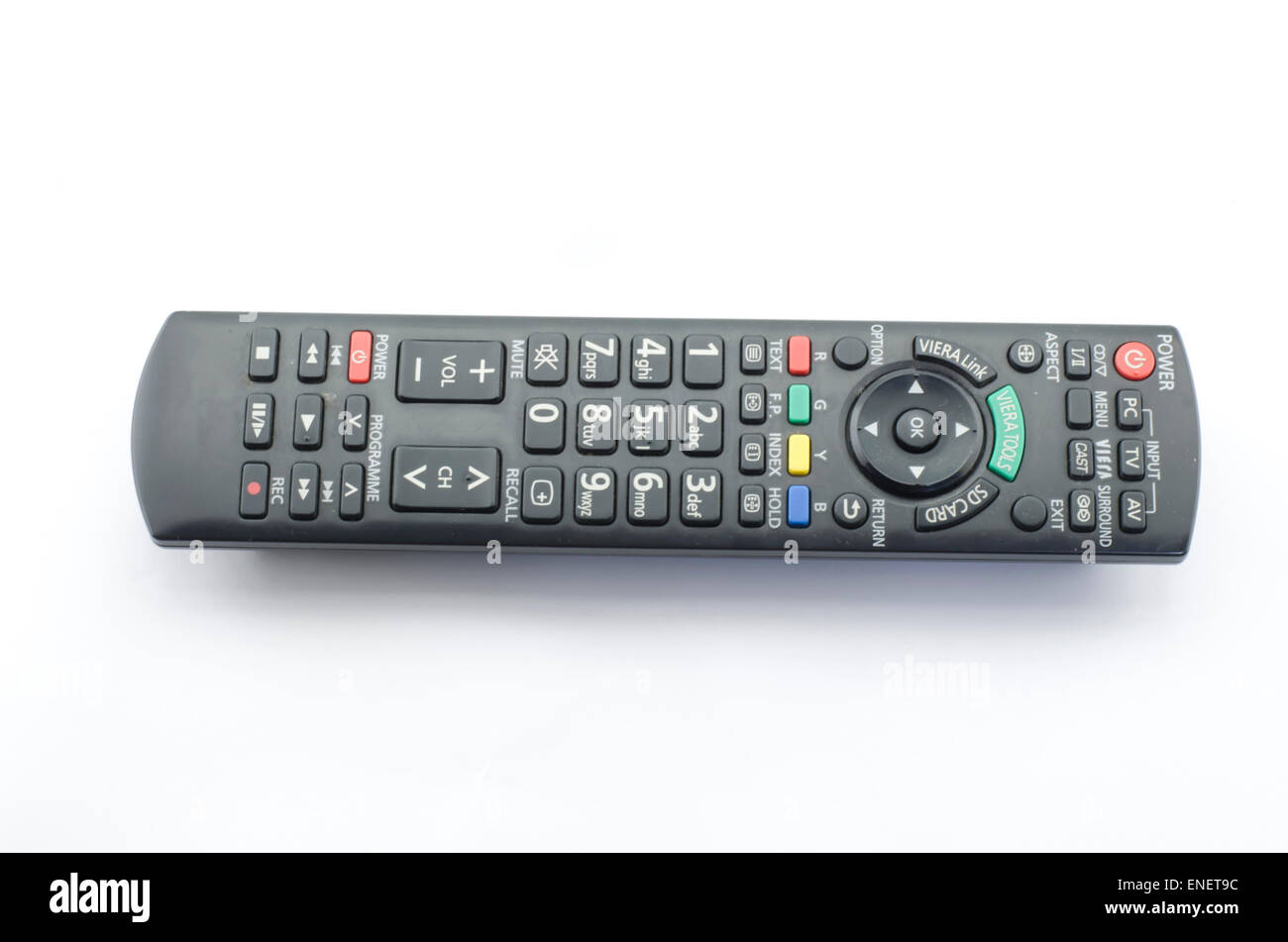 remote control isolated on white background Stock Photo - Alamy