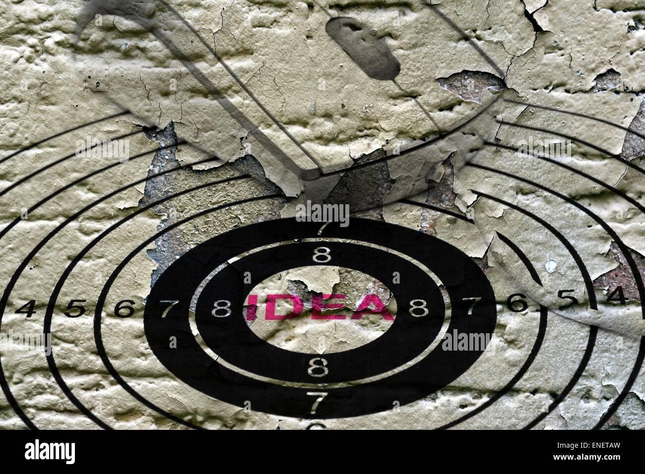 Web Idea target Stock Photo - Alamy