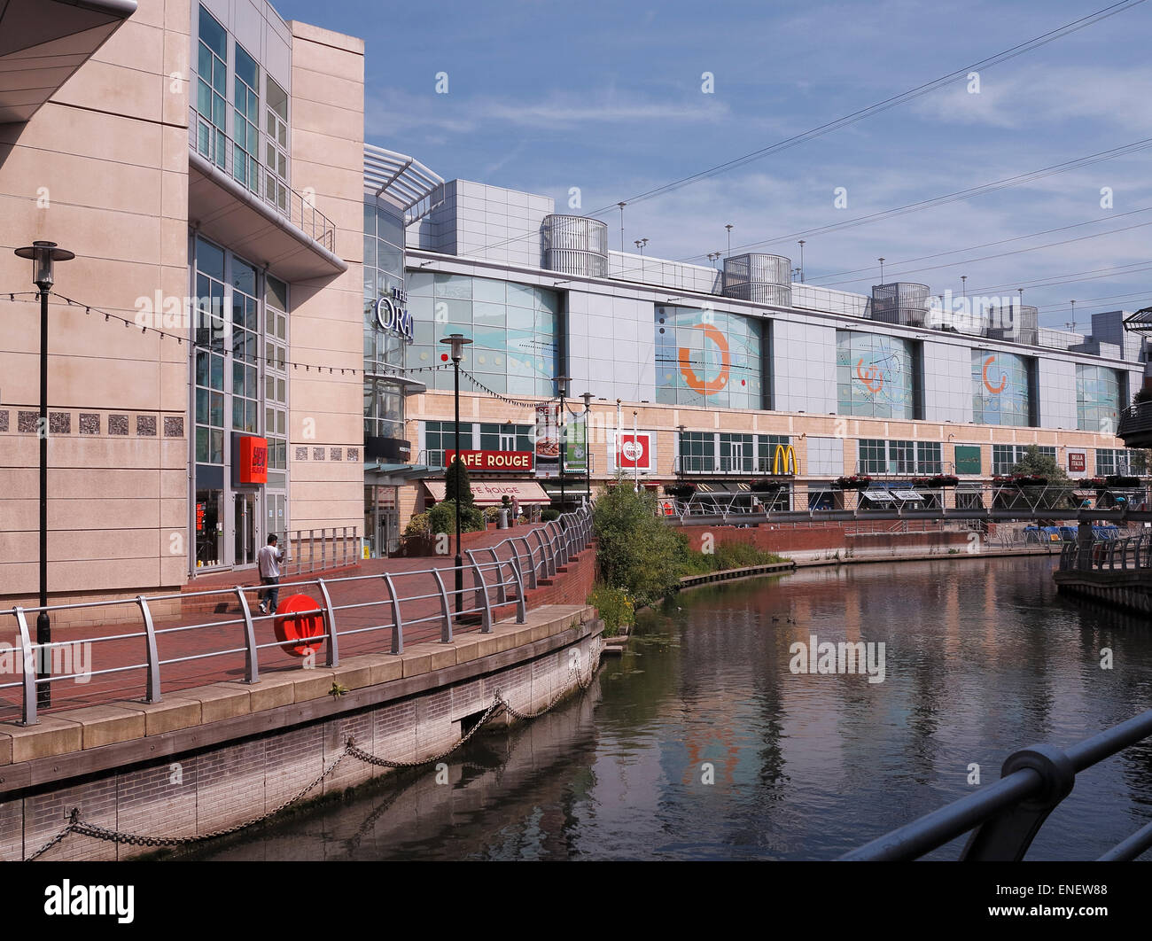 The Oracle Shopping Centre on the River Kennet Reading Berkshire ...