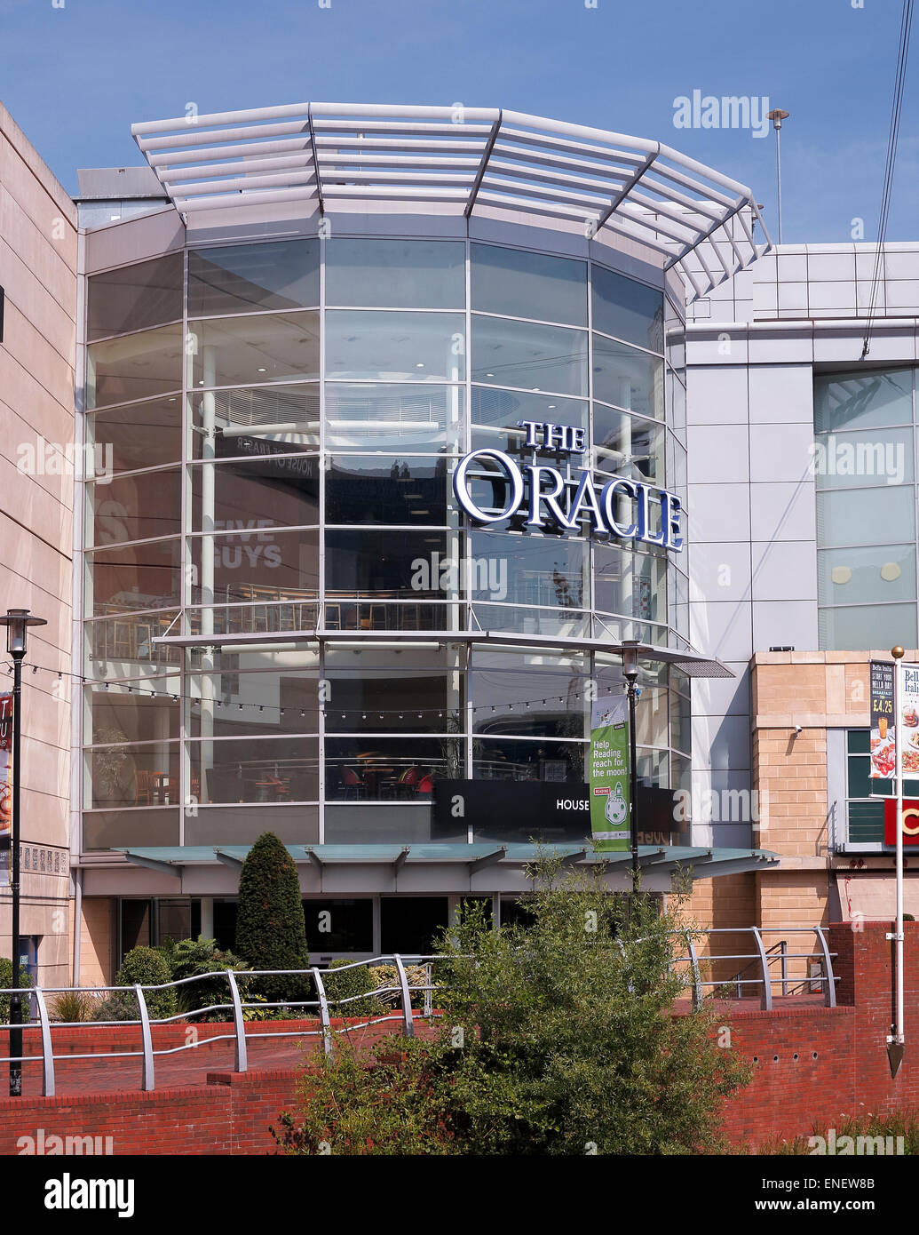 The Oracle Shopping Centre on the River Kennet Reading Berkshire ...