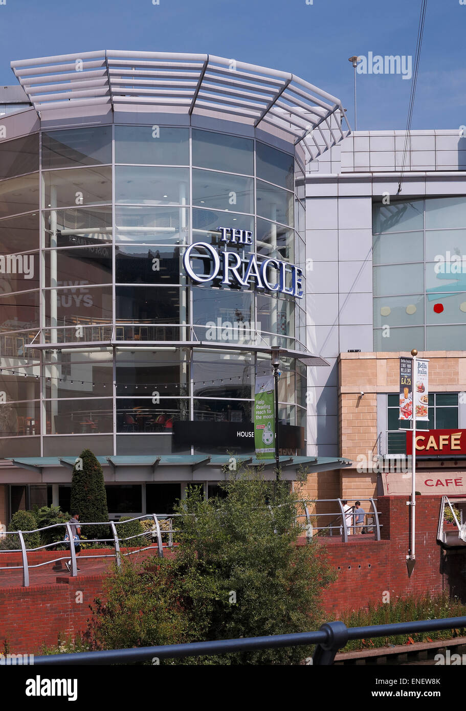 The Oracle Shopping Centre on the River Kennet Reading Berkshire ...