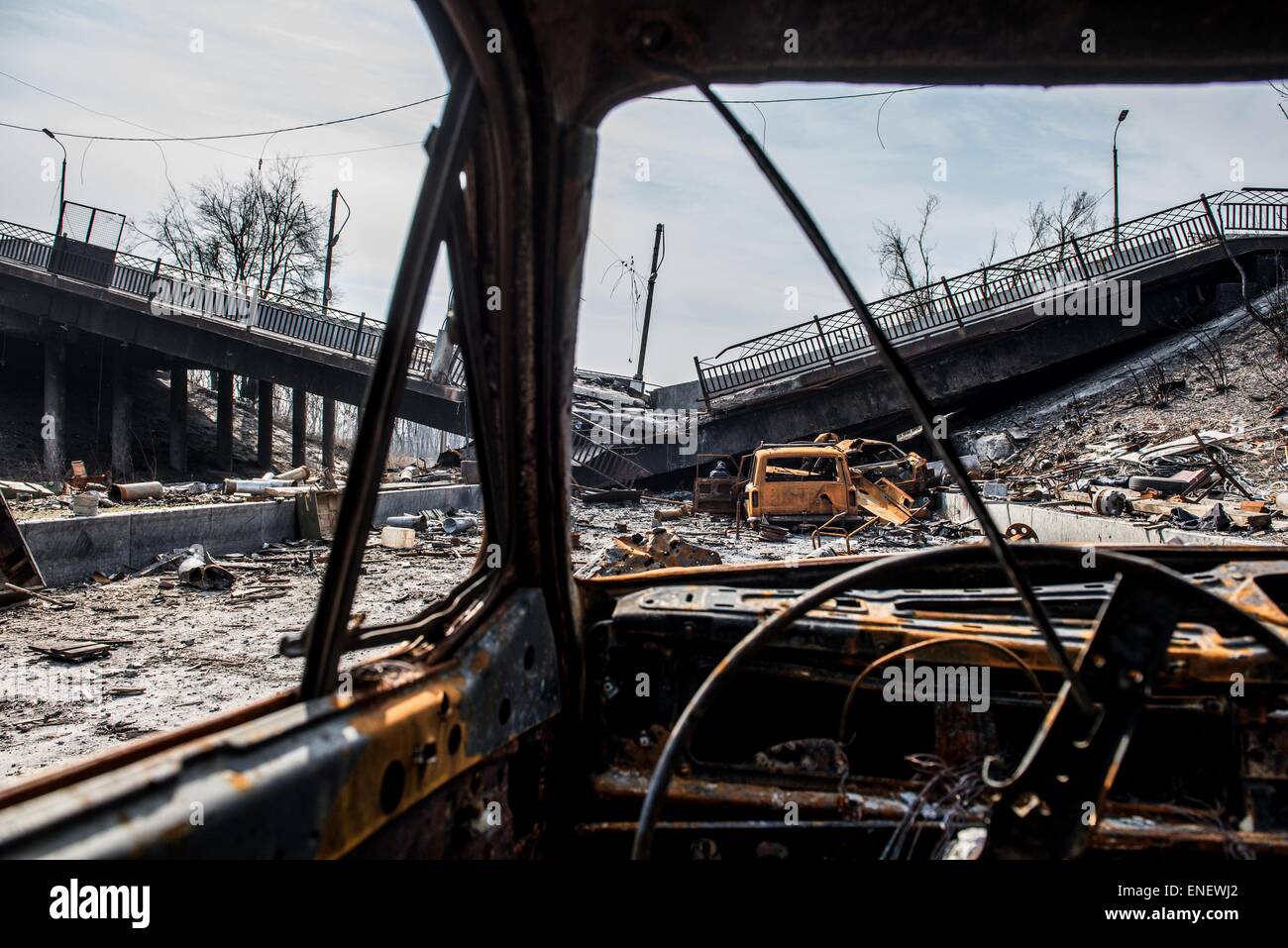 Bridge Destroyed By War High Resolution Stock Photography and Images ...