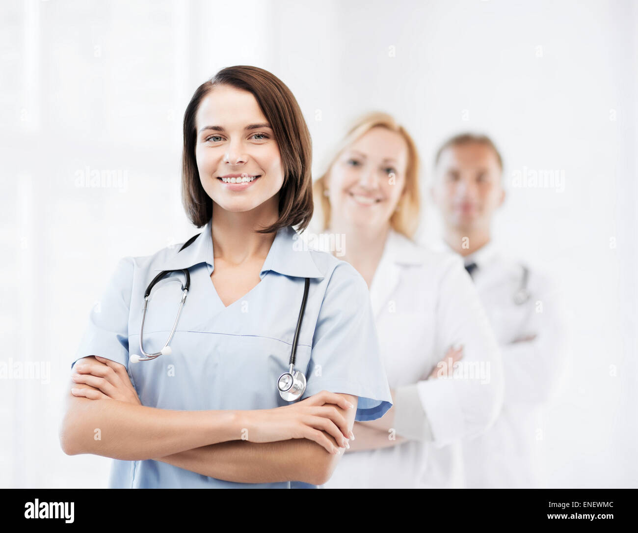 group of medical workers Stock Photo - Alamy