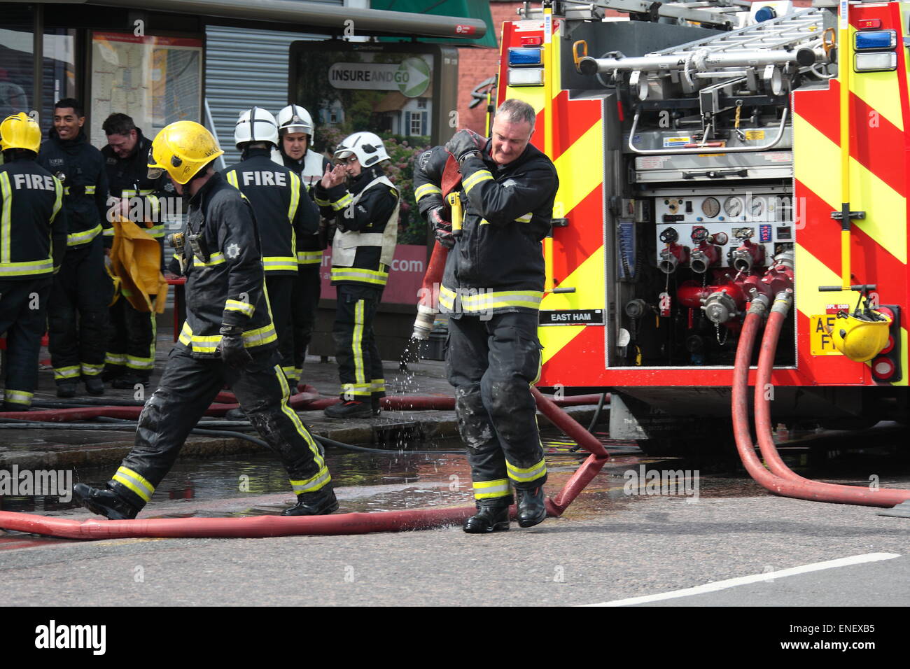 Fire service training smoke uk High Resolution Stock Photography and ...