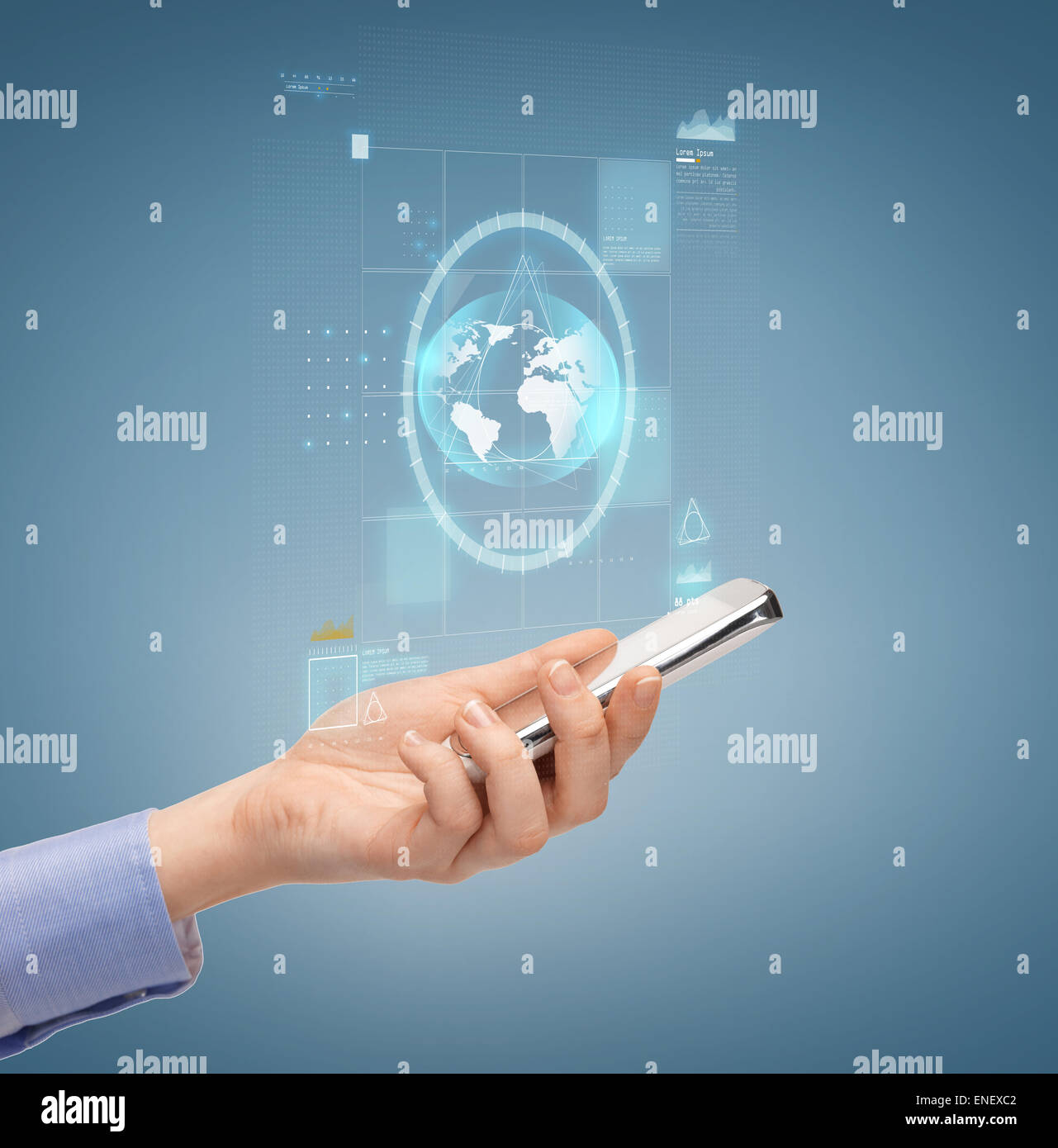 close up of female hand with smartphone Stock Photo - Alamy