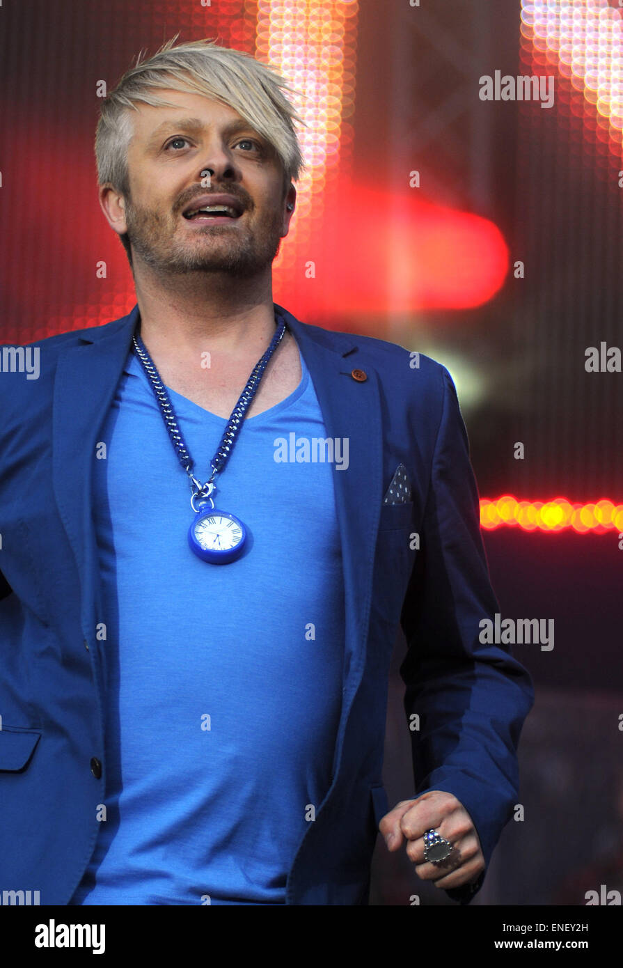 Bad Segeberg, Germany. 02nd May, 2015. British singer Ross Antony ...