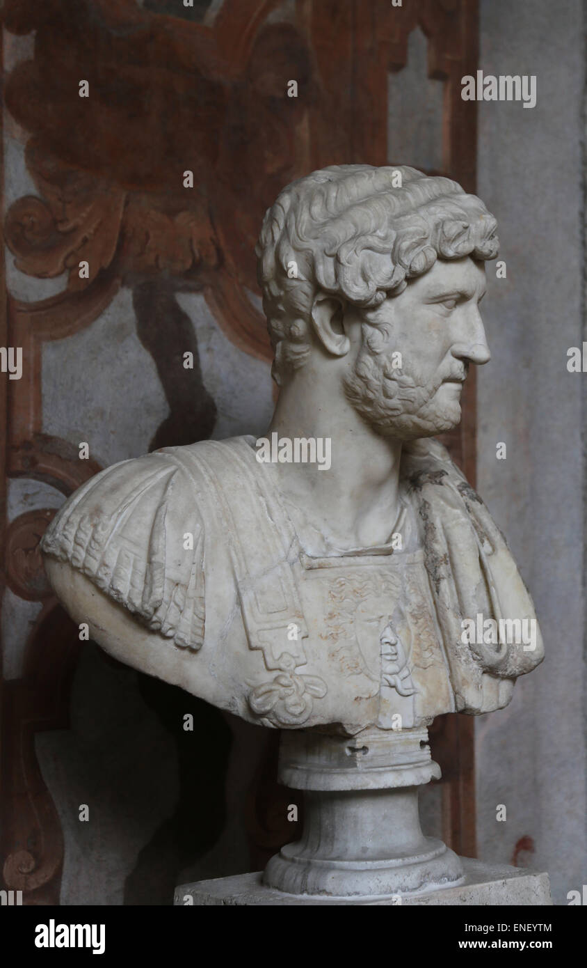 Hadrian 76 138 roman emperor 117 138 hi-res stock photography and ...