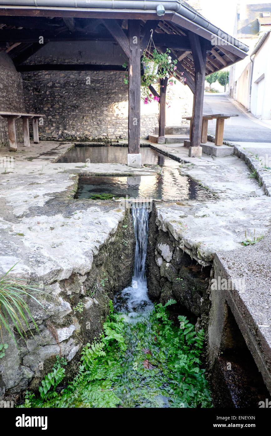 Lavoir in village of Avaray, Loir-et-Cher, France Stock Photo - Alamy