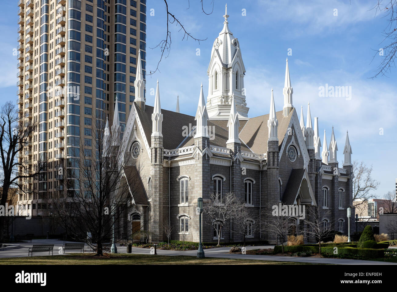 Tabernacle choir at temple square hi-res stock photography and images ...