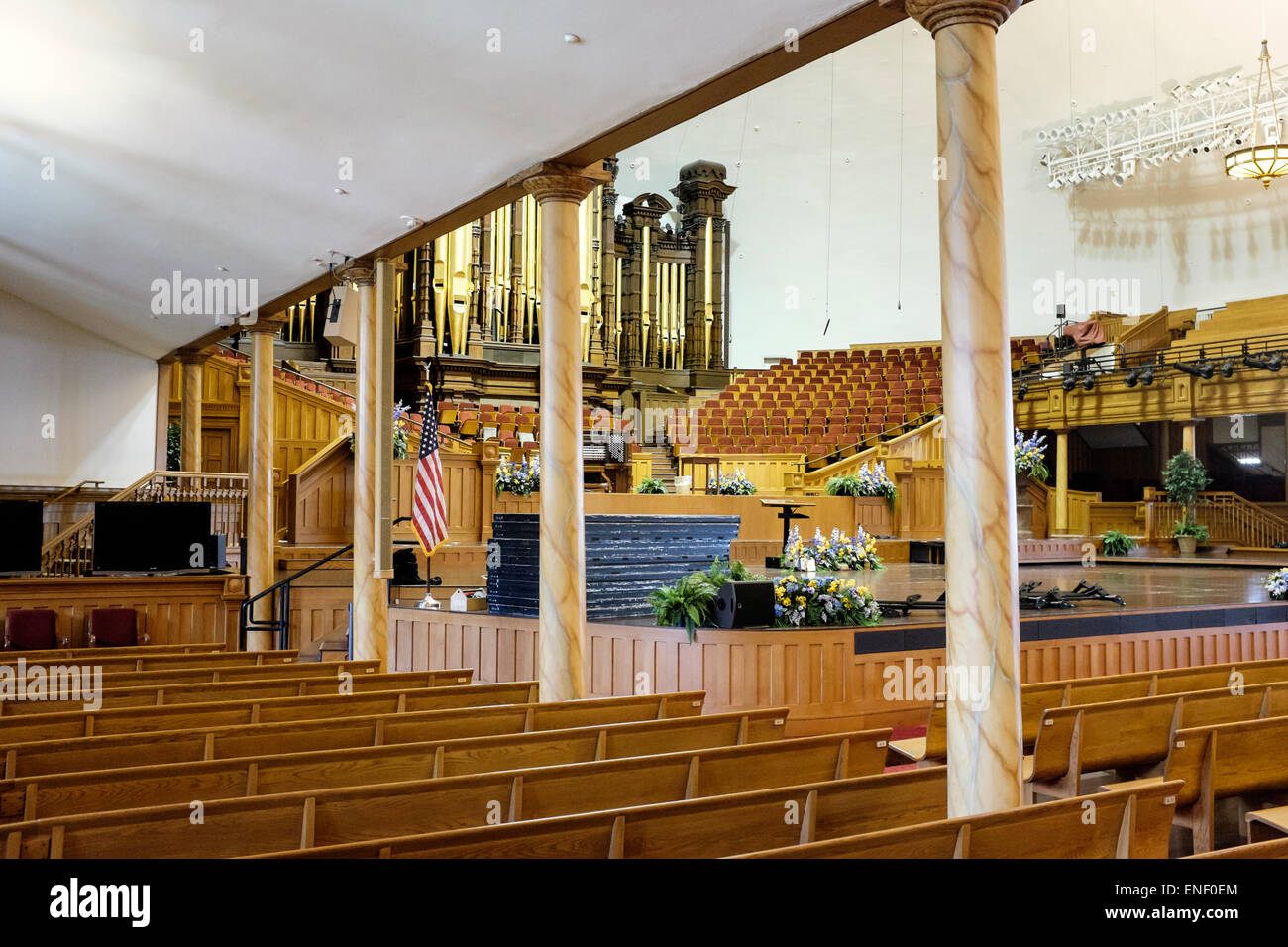Mormon tabernacle dome salt lake city hi-res stock photography and ...