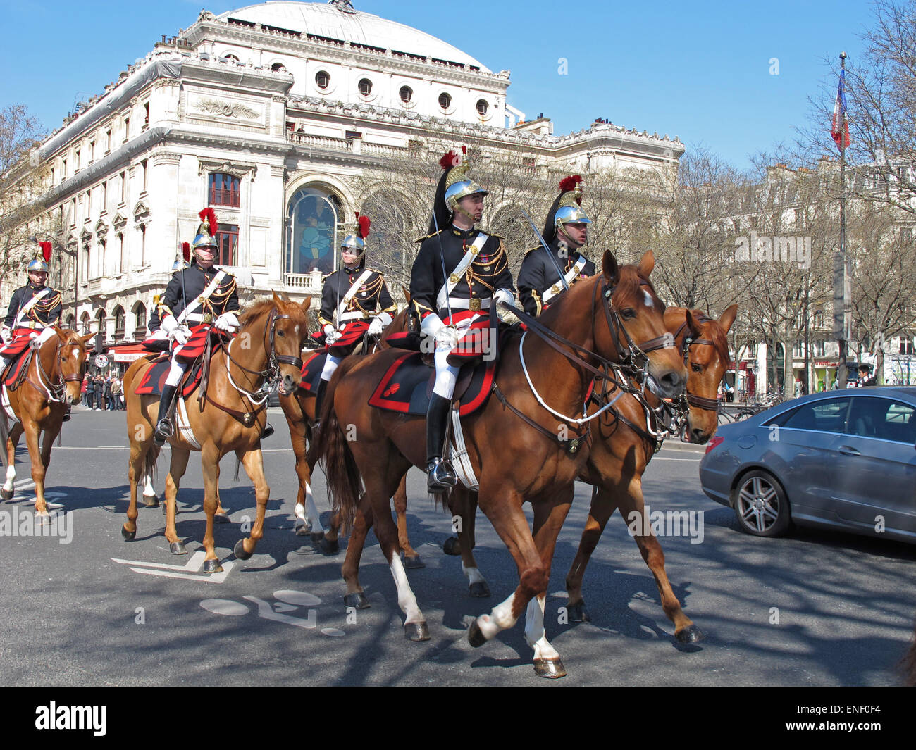 French republican guard hi-res stock photography and images - Alamy